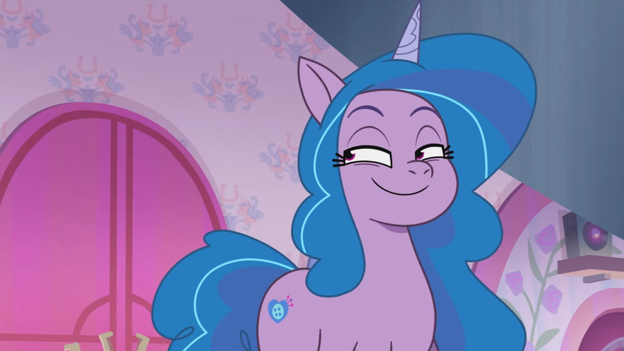 #3052141 - safe, screencap, izzy moonbow, pony, unicorn, g5, my little ...