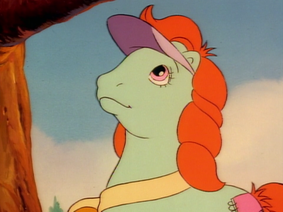 #3052994 - safe, screencap, bright eyes, earth pony, pony, birds of a ...