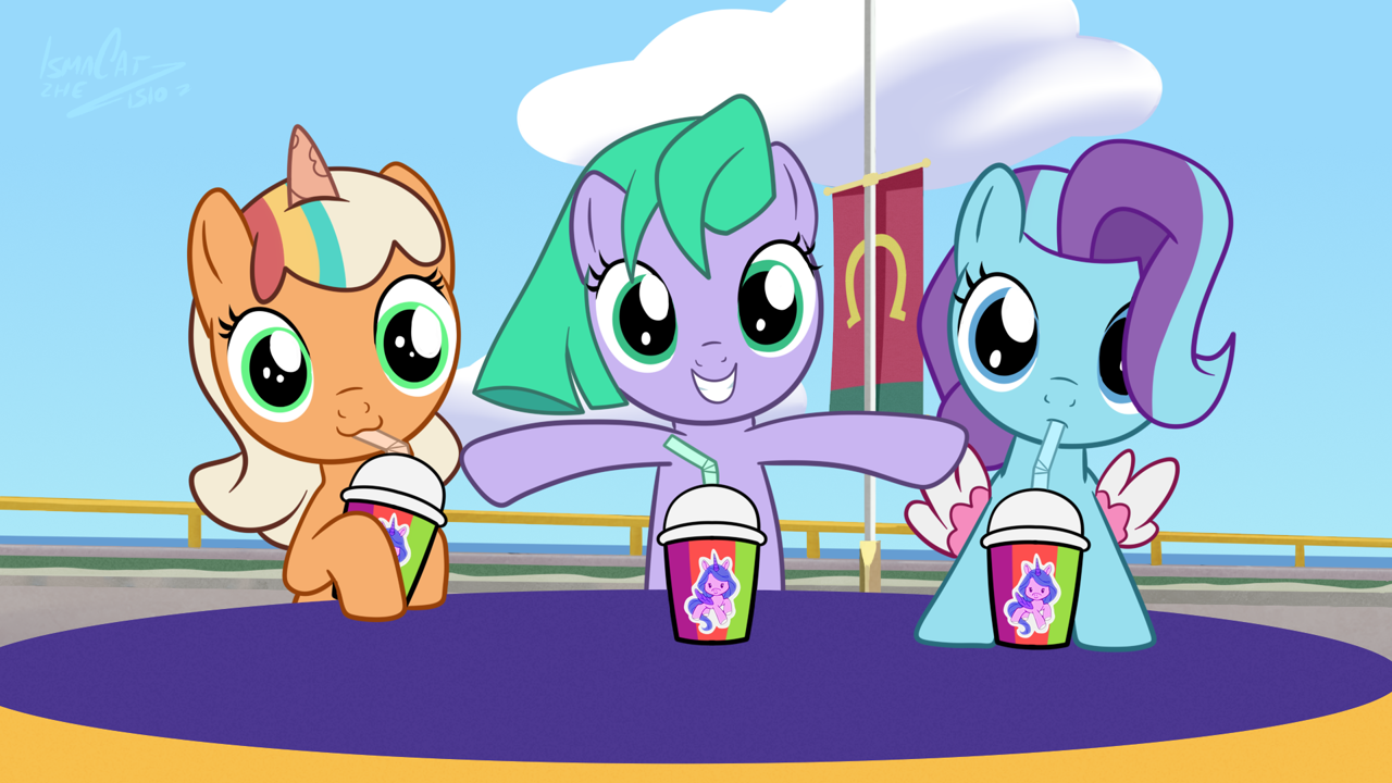 #3053433 - safe, artist:ismazhecat, artist:rain-approves, glory (g5 ...