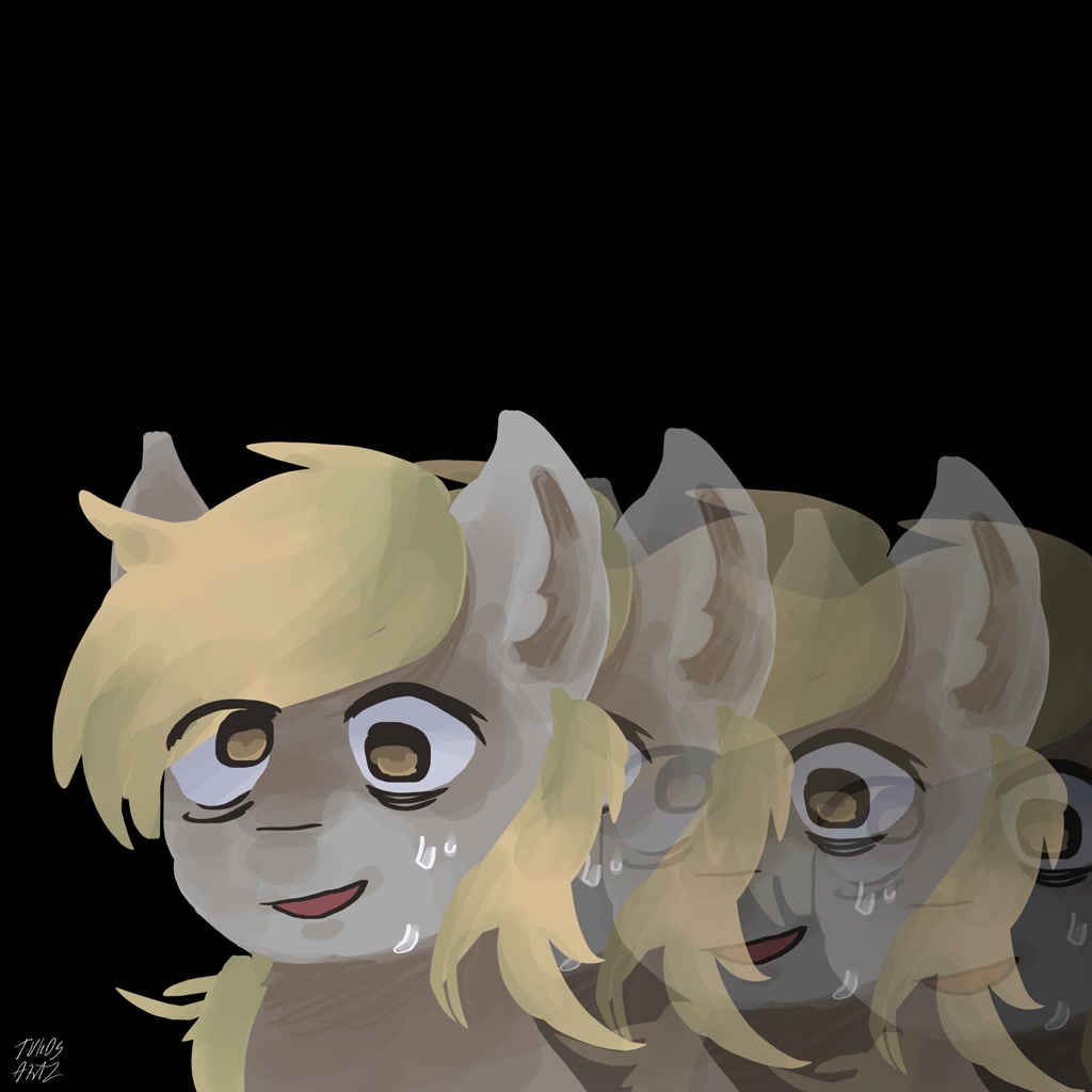 #3054541 - safe, artist:dmitrymemovznok, derpy hooves, pegasus, pony ...