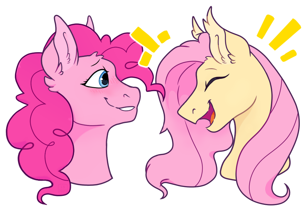 #3054622 - safe, artist:malphym, fluttershy, pinkie pie, earth pony ...