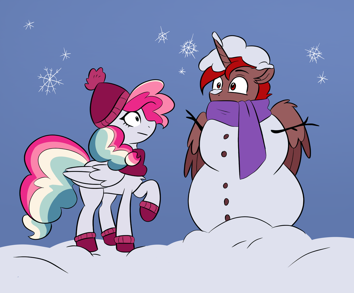 #3038912 - safe, artist:hardrock, artist:skysorbett, oc, oc:hardy, oc:sky sorbet, alicorn ...