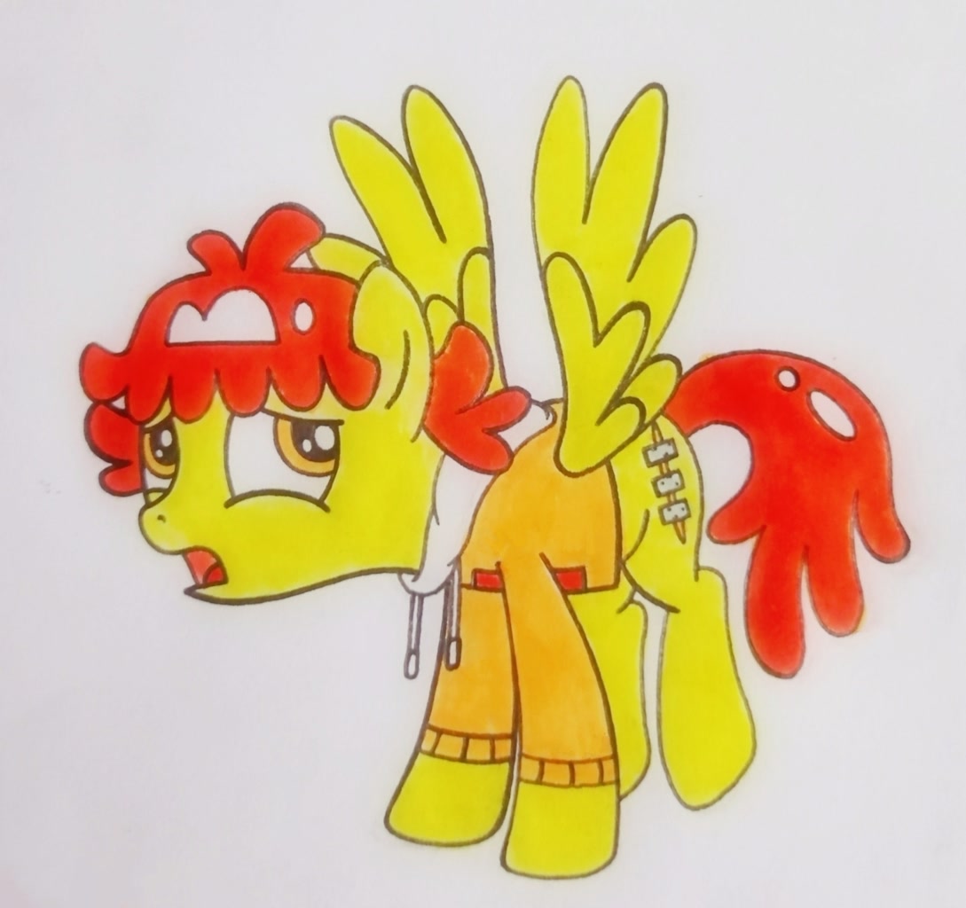 #3039248 - safe, artist:塔姆拉, pegasus, 阿衰, 阿衰on line - Derpibooru