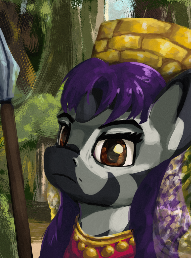 #3039454 - safe, artist:monx94, oc, zebra, equestria at war mod, angry ...