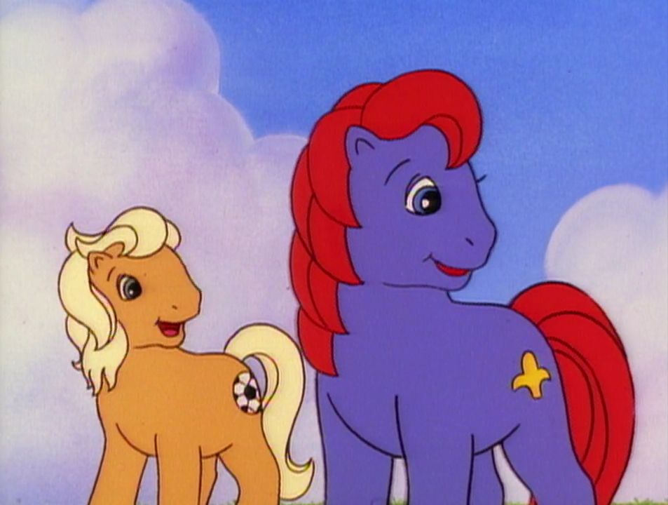 #3039484 - safe, screencap, ace, lancer, earth pony, pony, g1, my ...