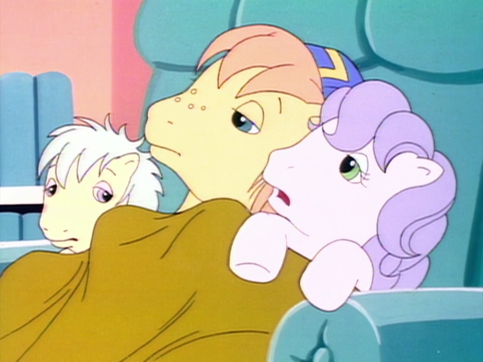 #3040655 - safe, screencap, amber (g1), rusty (g1), twink (g1), earth ...