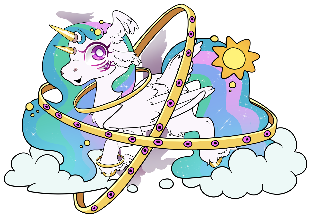 #3041655 - safe, artist:cutepencilcase, princess celestia, alicorn ...