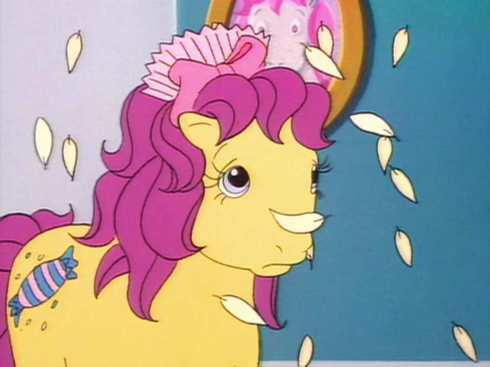#3041976 - safe, screencap, bon bon (g1), earth pony, pony, g1, my ...
