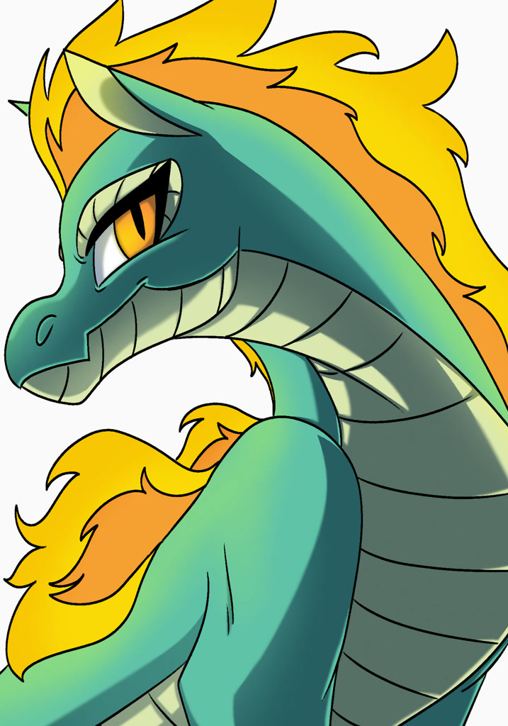 #3041994 - safe, artist:graniteclaw, tianhuo (tfh), dragon, hybrid ...