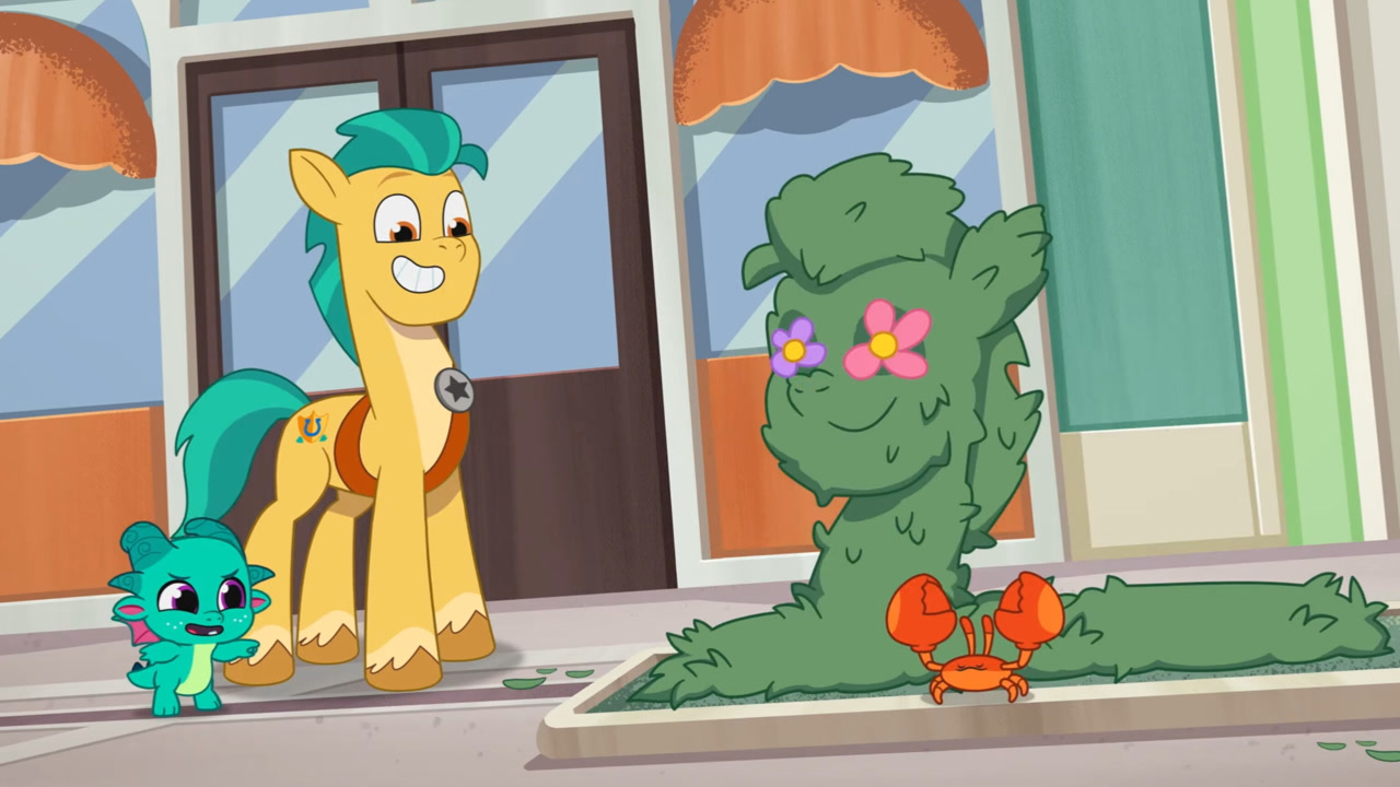 #3042753 - safe, screencap, hitch trailblazer, mcsnips-a-lot, sparky ...