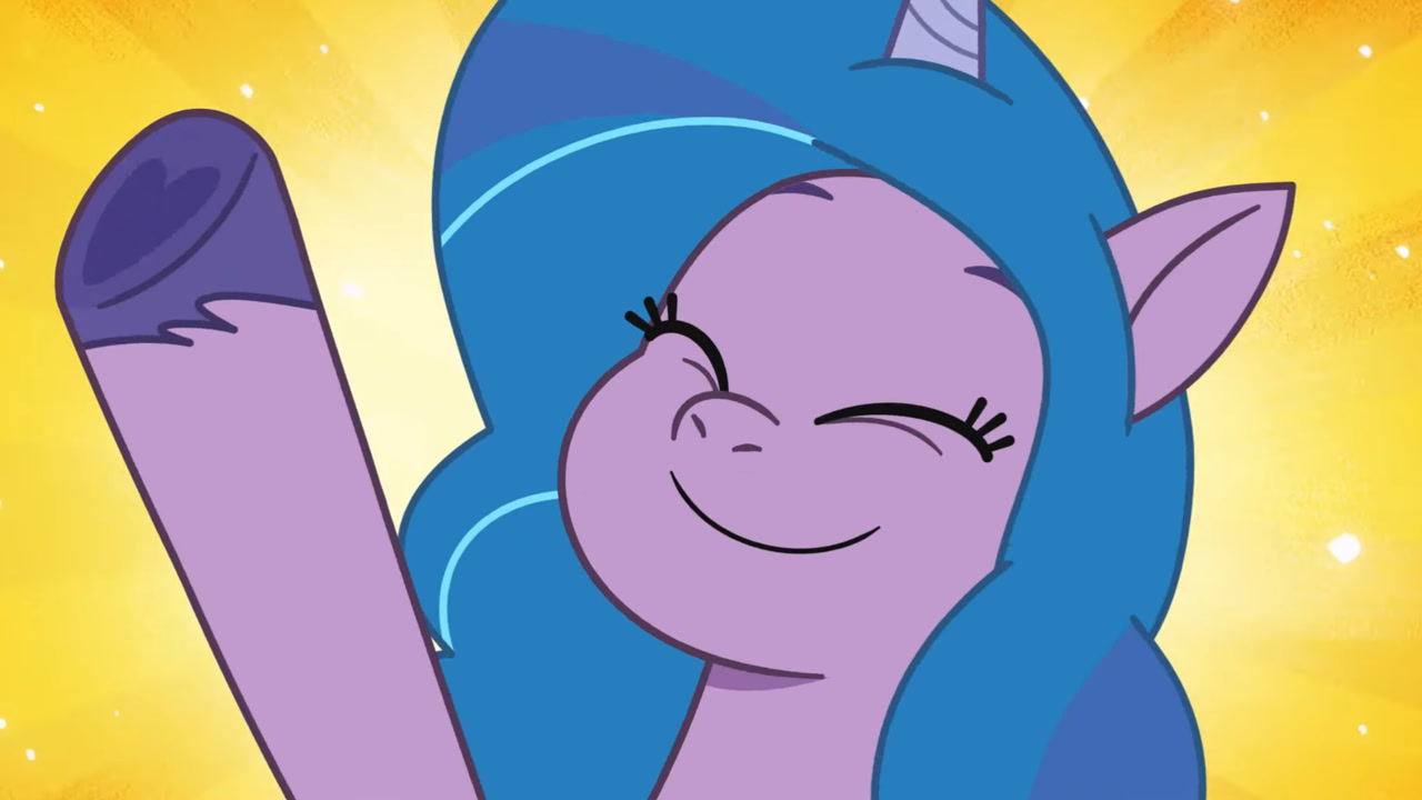 #3060860 - safe, screencap, izzy moonbow, pony, unicorn, g5, my little ...