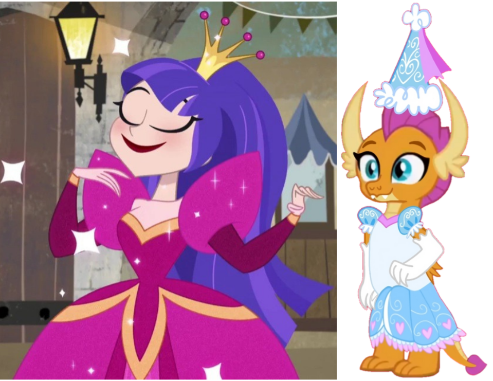 #3061011 - safe, artist:darlycatmake, smolder, dragon, human, beautiful ...