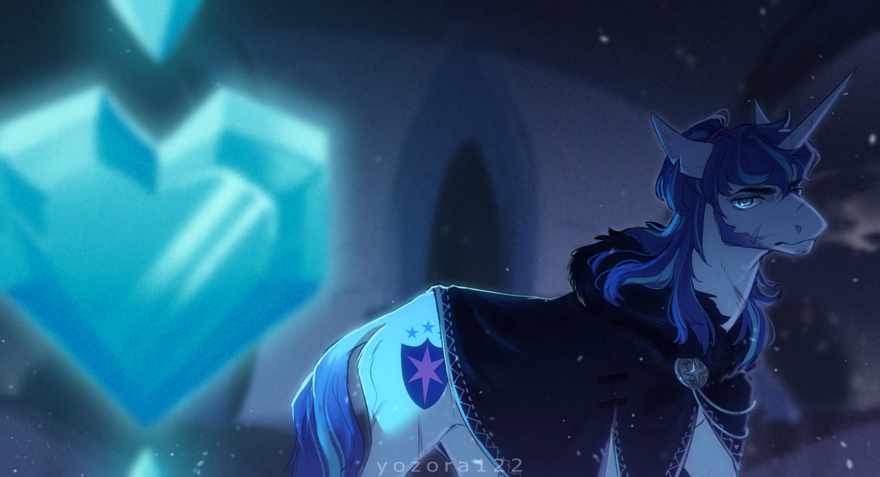 #3062066 - safe, artist:yozora122, shining armor, pony, unicorn, g4 ...