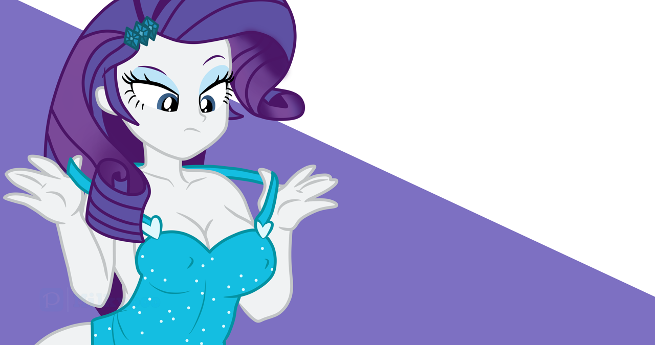 #3062711 - suggestive, artist:milkyboo898, rarity, human, equestria girls, g4, breasts, busty ...