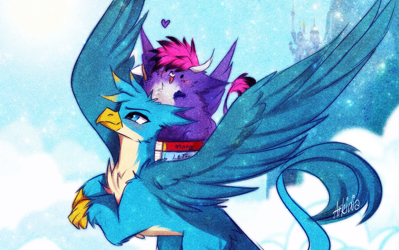 #3063637 - safe, artist:krissstudios, gallus, oc, oc:katar, griffon, g4 ...