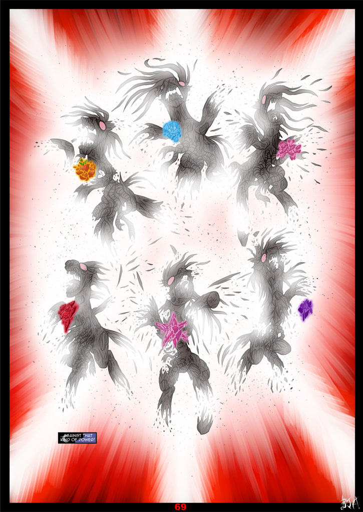 #3064583 - grimdark, artist:darklamprey, applejack, fluttershy, pinkie ...