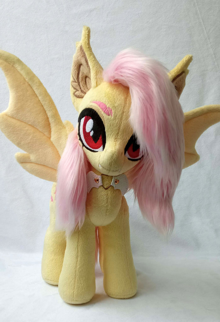 #3065221 - safe, artist:doctorkoda, fluttershy, bat pony, bat ponified ...