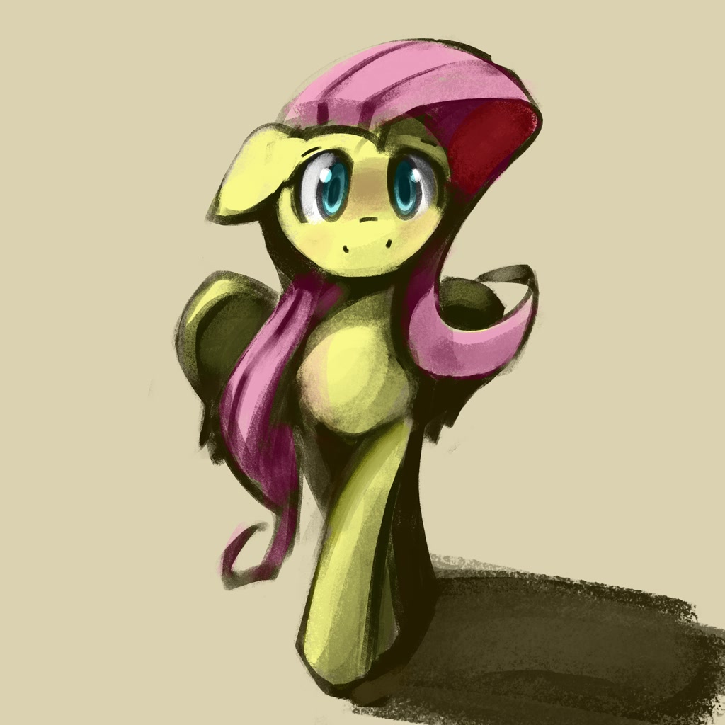 #3066198 - safe, alternate version, artist:solid shrimp, fluttershy ...