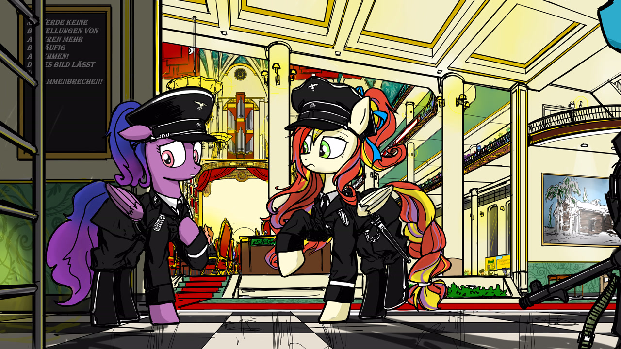 #3067269 - safe, artist:china consists of them!, artist:rosa, pony ...