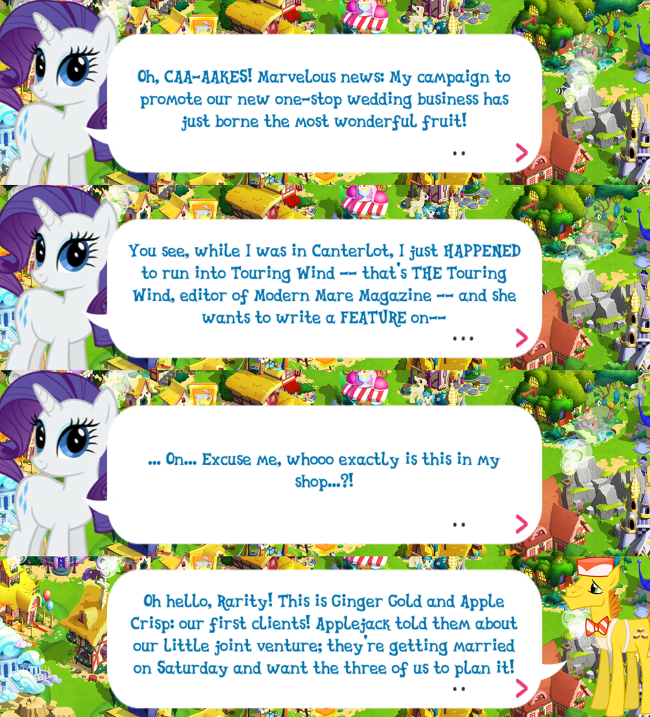 #3067274 - safe, gameloft, carrot cake, rarity, earth pony, pony ...