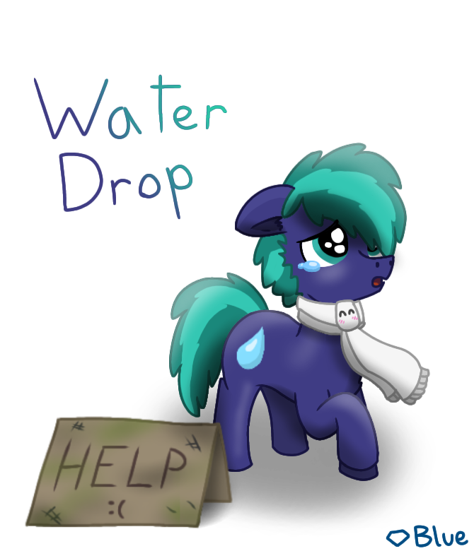 #3067317 - safe, oc, oc only, oc:water drops, earth pony, pony, clothes ...