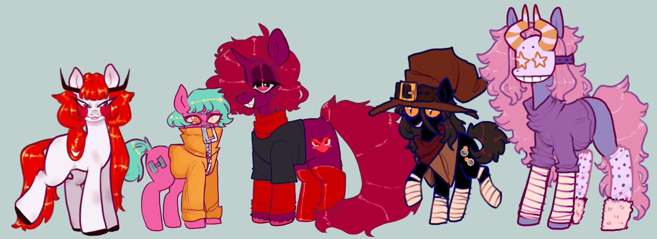 #3067682 - safe, artist:ponysforyou, oc, earth pony, pony, unicorn ...