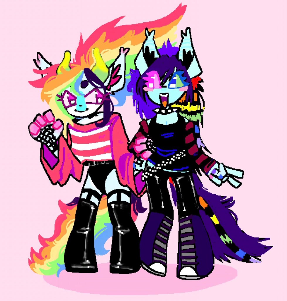 #3067740 - safe, artist:ponysforyou, oc, oc:nightcore, bat pony, anthro ...