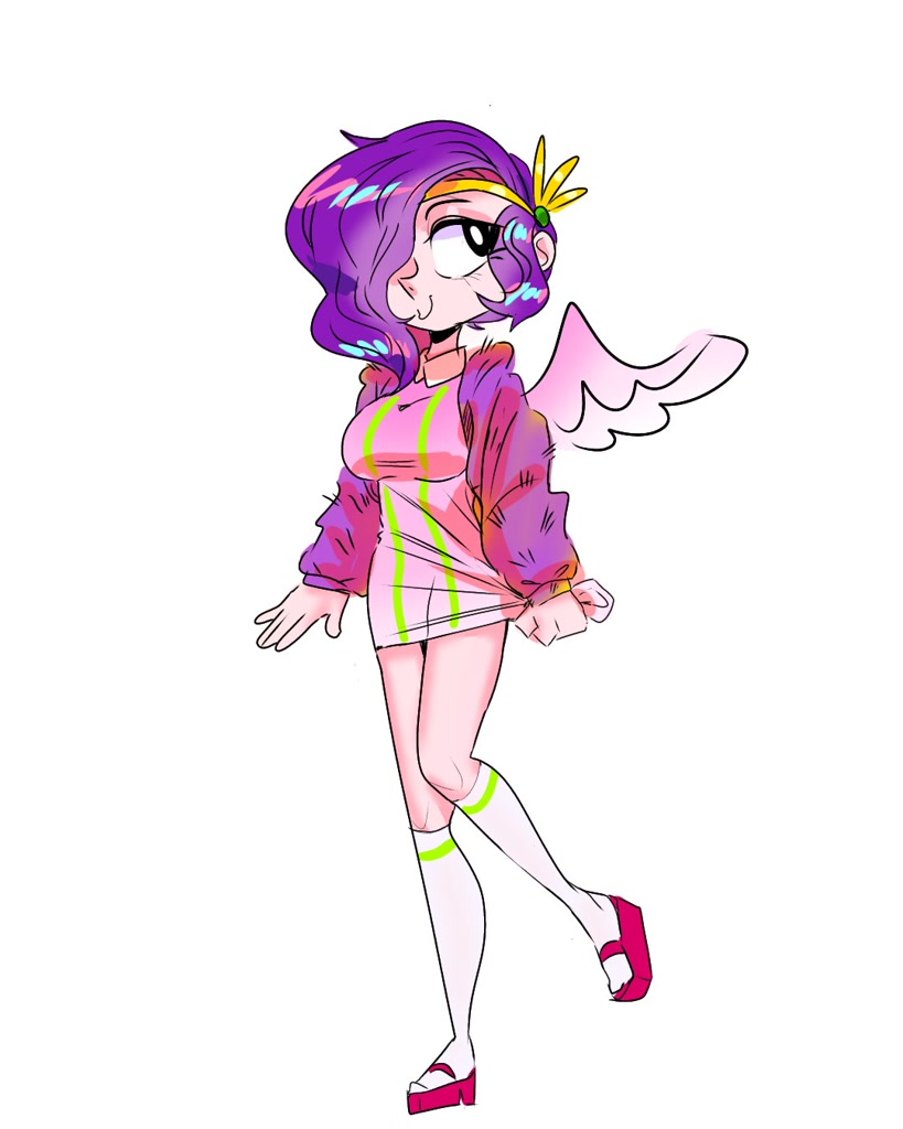 #3068299 - safe, artist:jully-park, pipp petals, human, g5, digital art ...