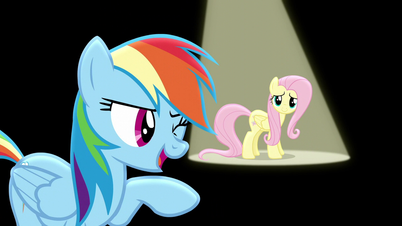 #3068557 - safe, screencap, fluttershy, rainbow dash, pegasus, pony ...
