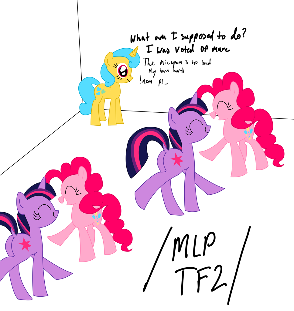 #3068615 - safe, lemon hearts, pinkie pie, twilight sparkle, earth pony, pony, unicorn, /mlp ...