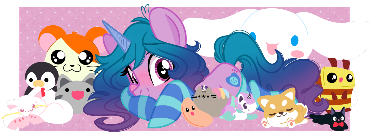 #3069946 - safe, artist:emberslament, izzy moonbow, dog, galarian ...