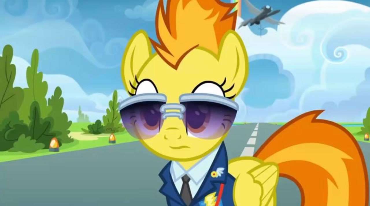 #3071980 - safe, screencap, spitfire, pegasus, pony, g4, top bolt ...