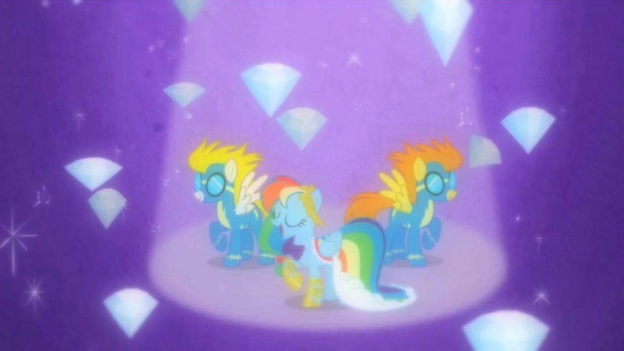 #3072172 - safe, screencap, blaze, rainbow dash, surprise (g4), pegasus ...