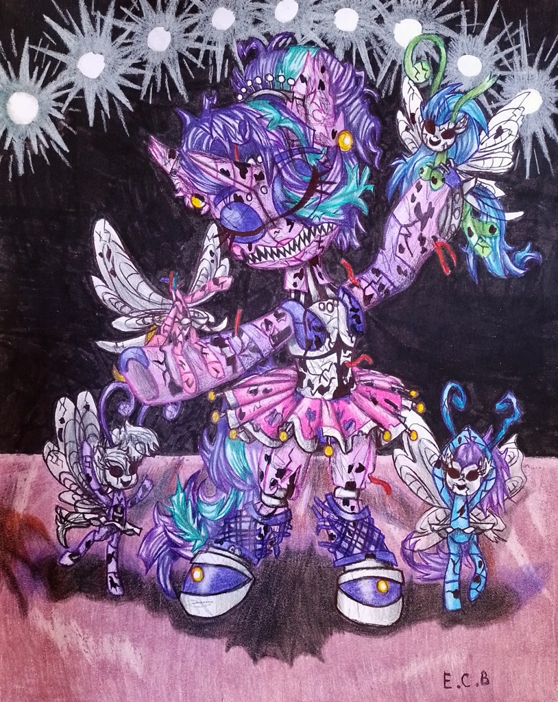 #3072709 - semi-grimdark, artist:estrellasombria, starlight glimmer ...