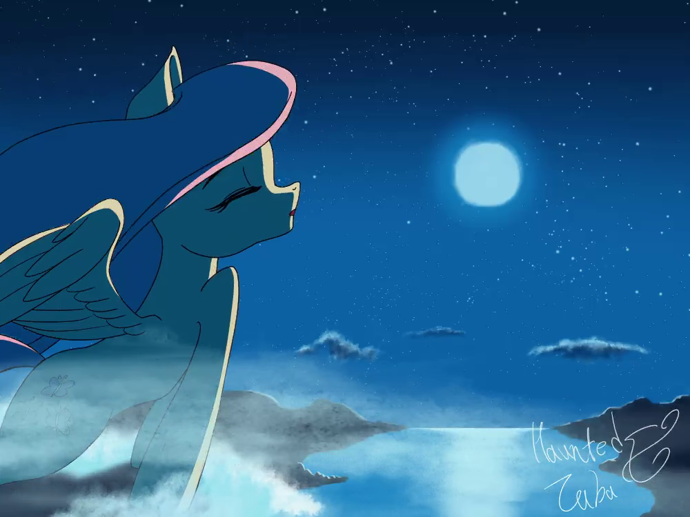 #3056389 - safe, artist:hauntedtuba, fluttershy, pegasus, pony, g4, animated, eyes closed ...