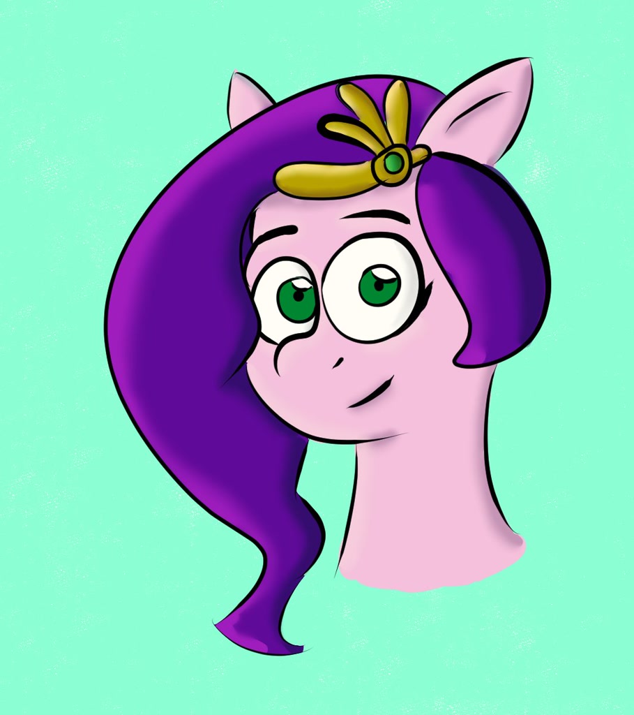 #3056526 - safe, artist:toonyloo, pipp petals, pegasus, pony, g5, bust ...