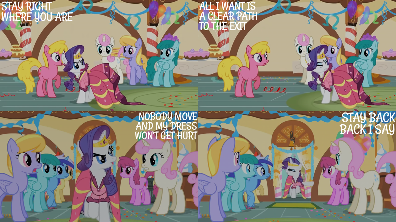 #3073187 - safe, edit, edited screencap, editor:quoterific, screencap, berry punch, berryshine ...