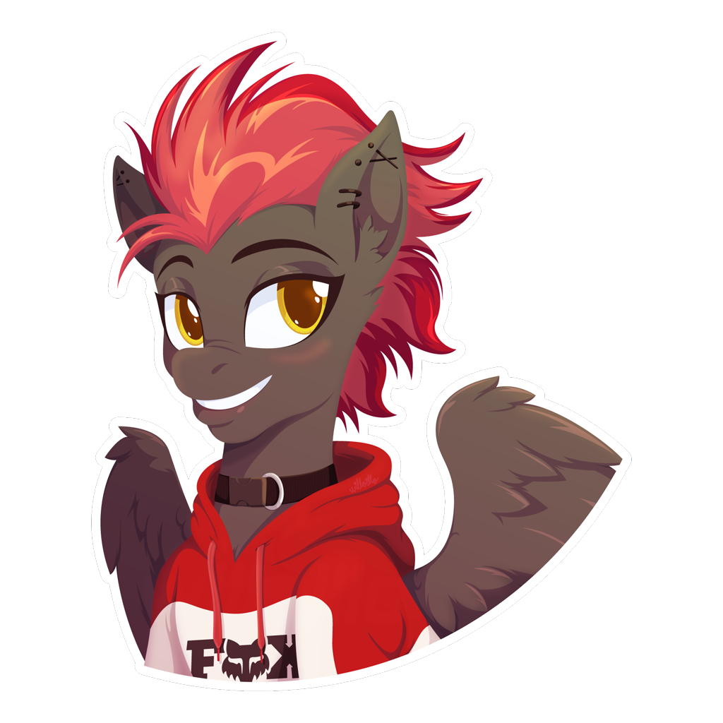 #3073657 - safe, artist:willoillo, oc, oc only, oc:ember blaze, pegasus ...