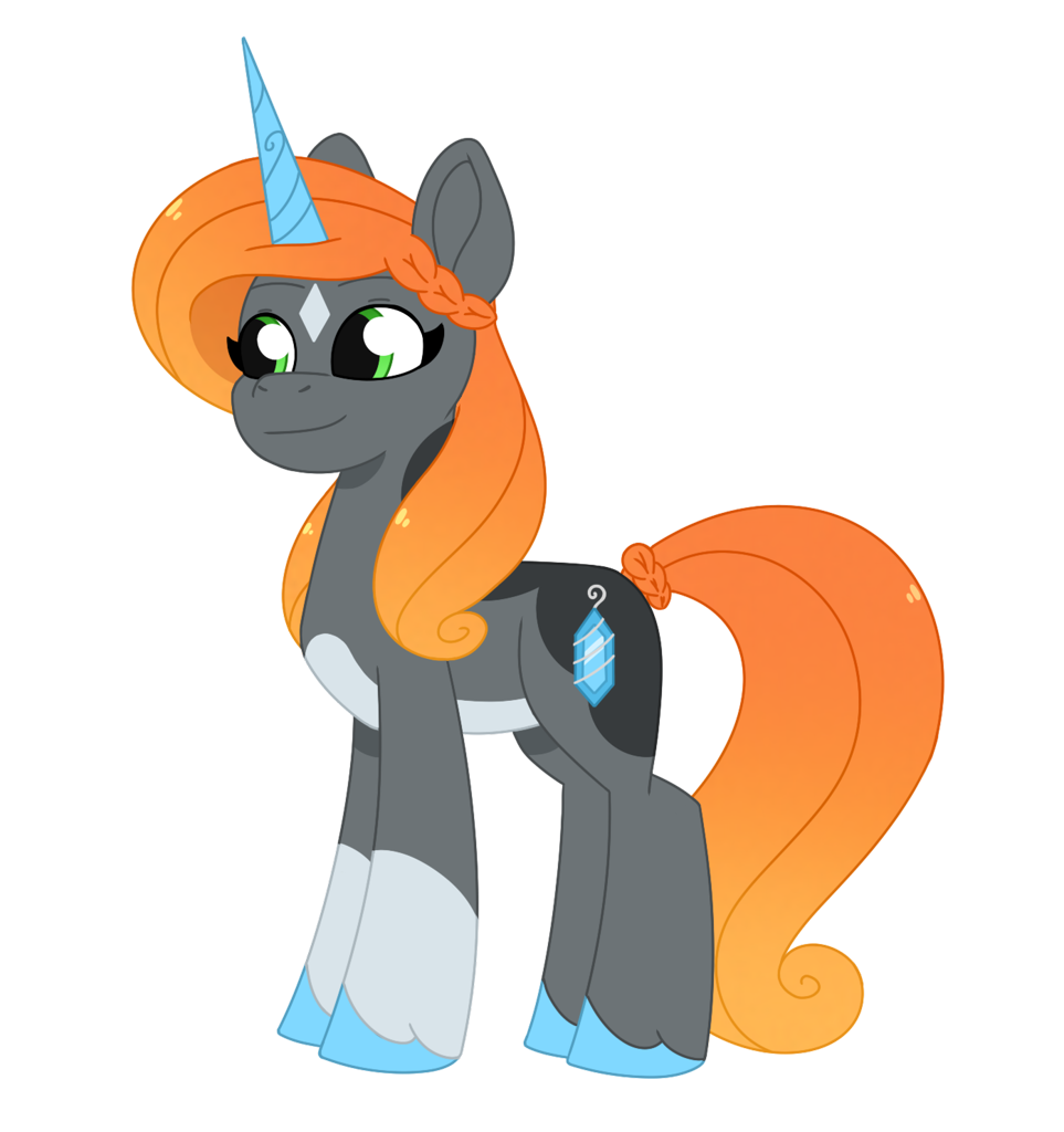 #3056894 - safe, artist:dyonys, oc, oc only, oc:leigh topaz, pony, unicorn, g5, coat markings ...