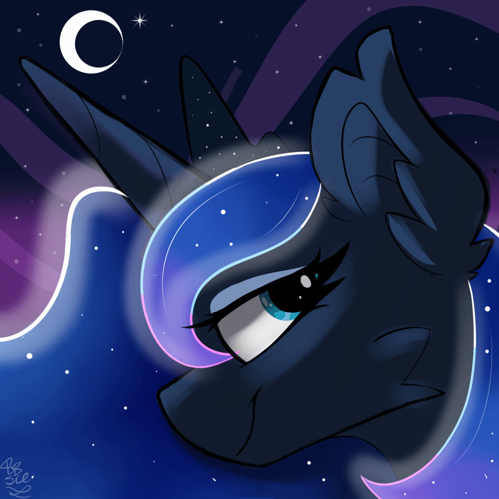 #3057438 - safe, artist:starcasteclipse, princess luna, alicorn, pony ...