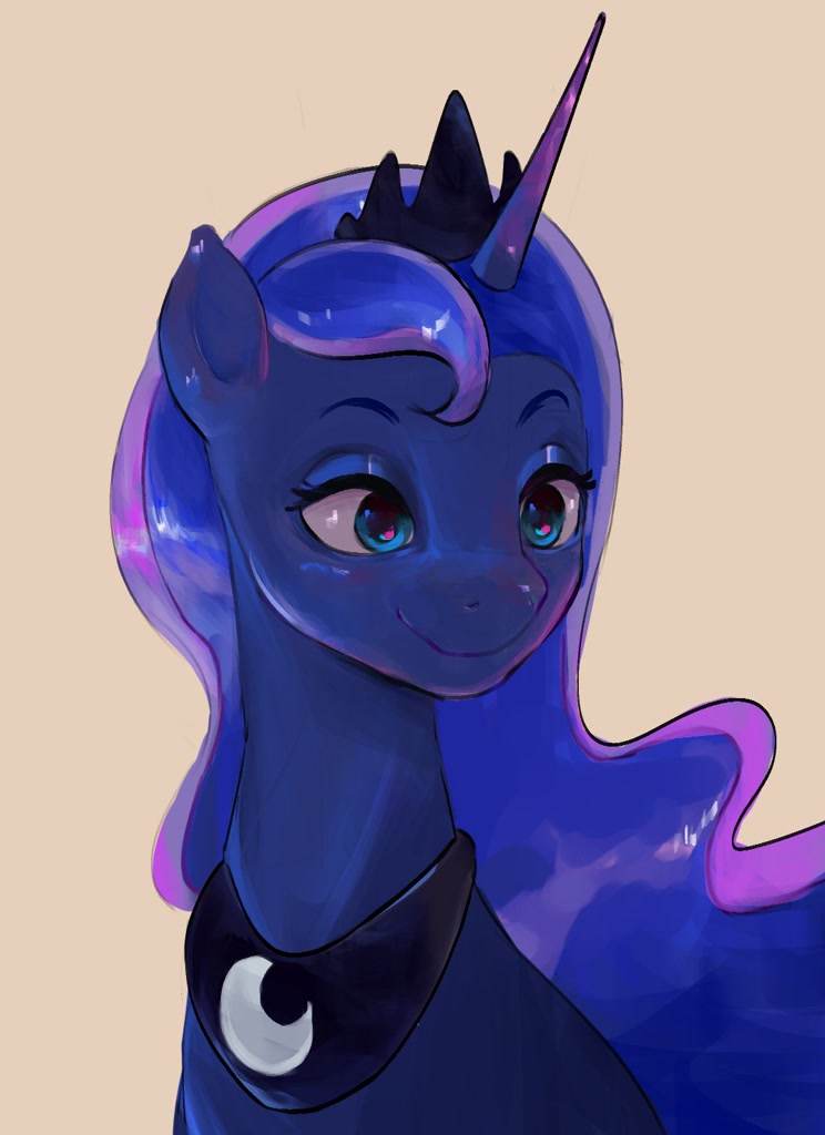 #3057441 - safe, artist:pascal571, princess luna, alicorn, pony, g4 ...