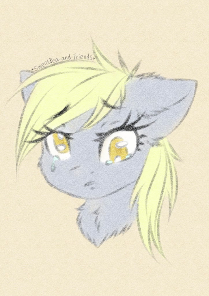 #3057801 - safe, artist:sweetpea-and-friends, derpy hooves, pegasus ...