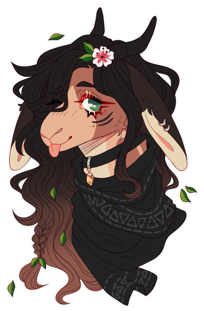 #3058096 - safe, artist:sleepy-nova, oc, oc only, oc:auranti, goat ...