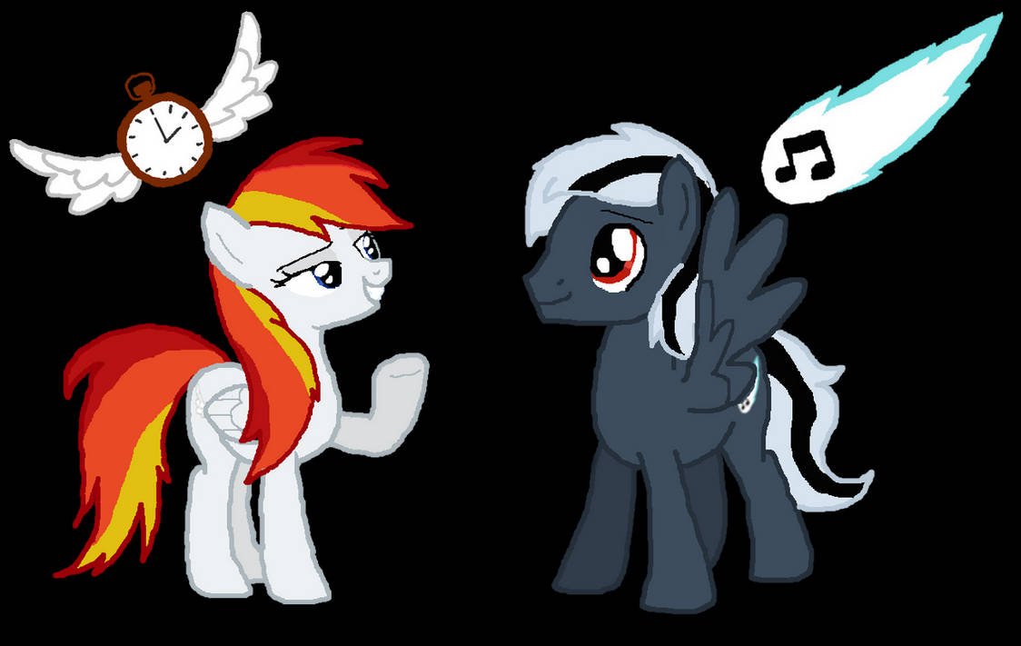 #3058107 - safe, artist:leafywolf, oc, oc only, pegasus, pony, black ...