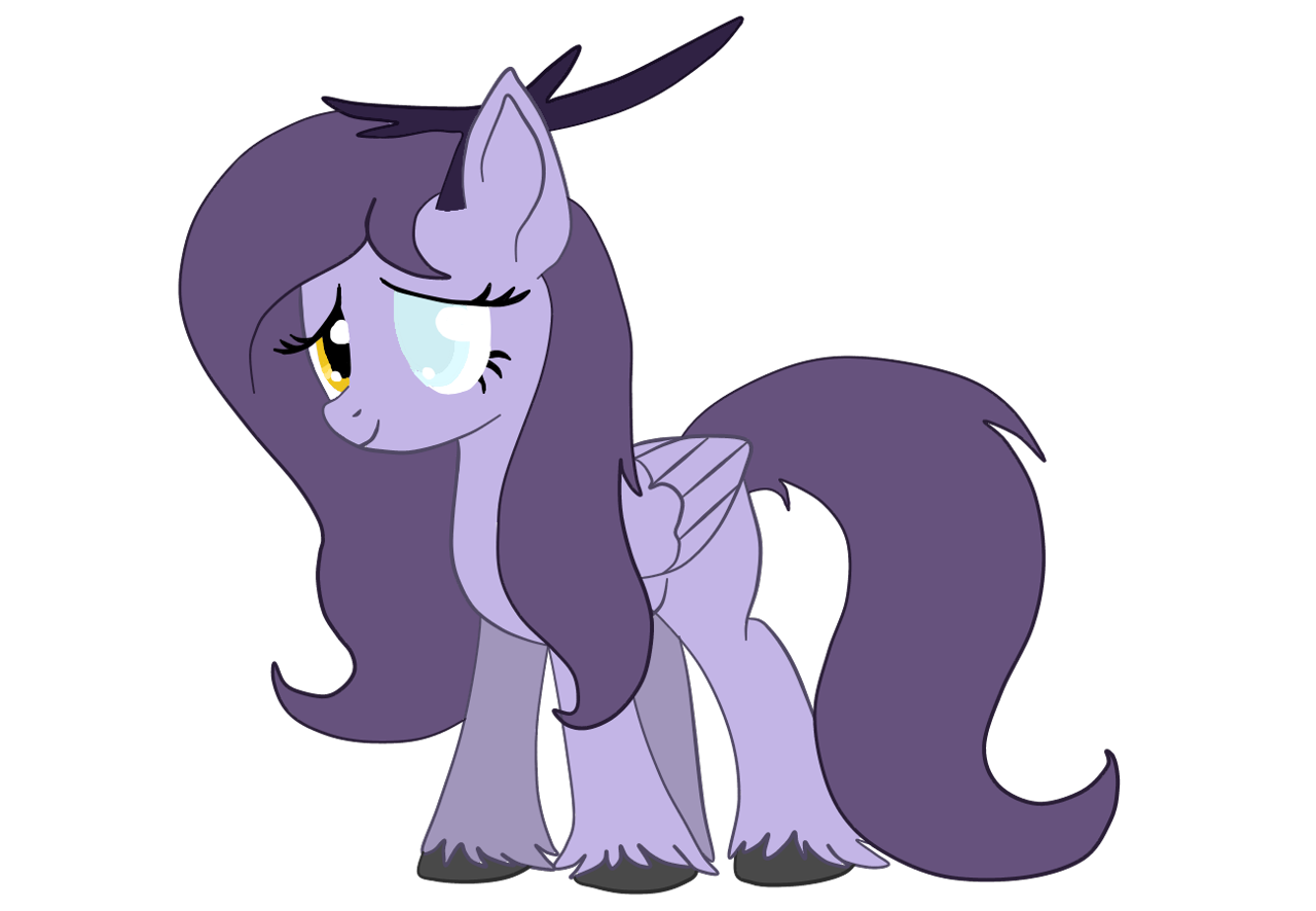 #3058108 - safe, artist:leafywolf, oc, oc only, pegasus, pony, antlers ...