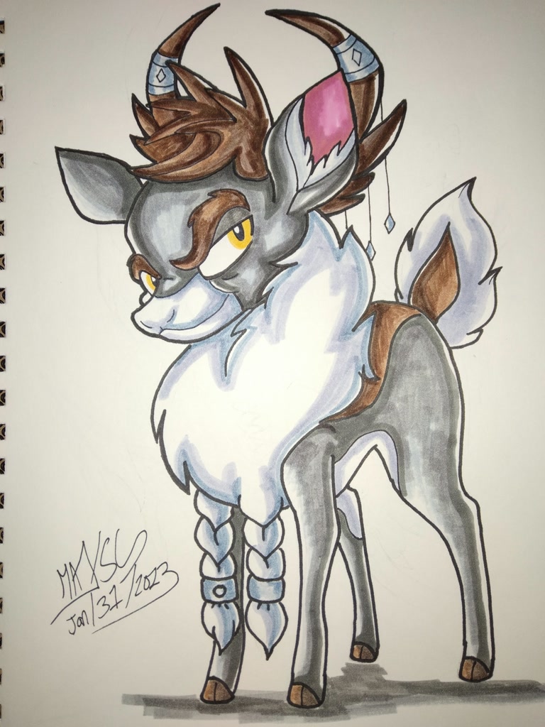 #3058411 - safe, artist:maj, stronghoof hoofstrong (tfh), deer ...