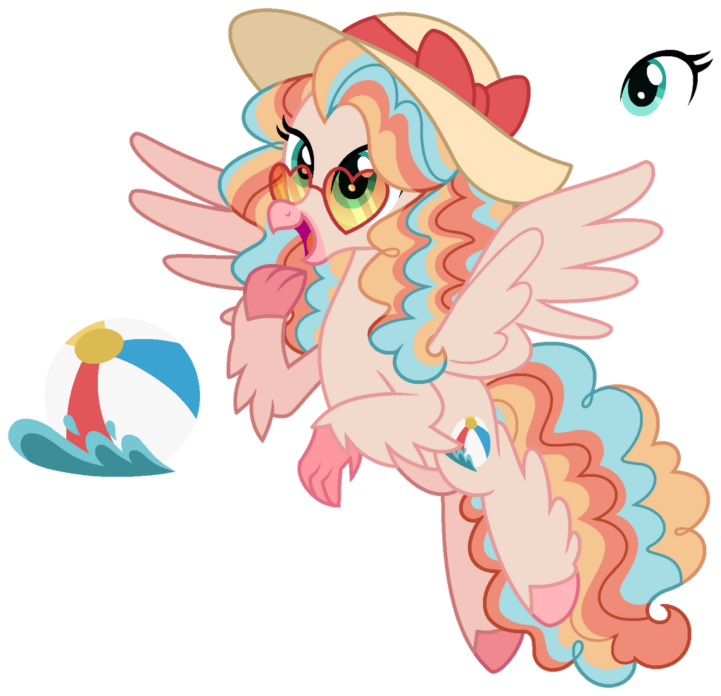 #3058724 - safe, artist:strawberry-spritz, oc, oc only, oc:summer splash, classical hippogriff ...