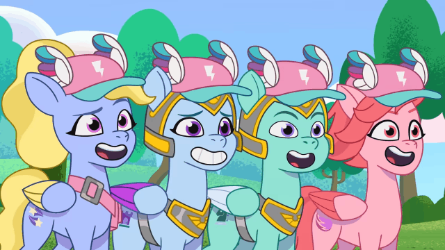 #3058926 - safe, screencap, fifi (g5), thunder flap, windy, zoom ...