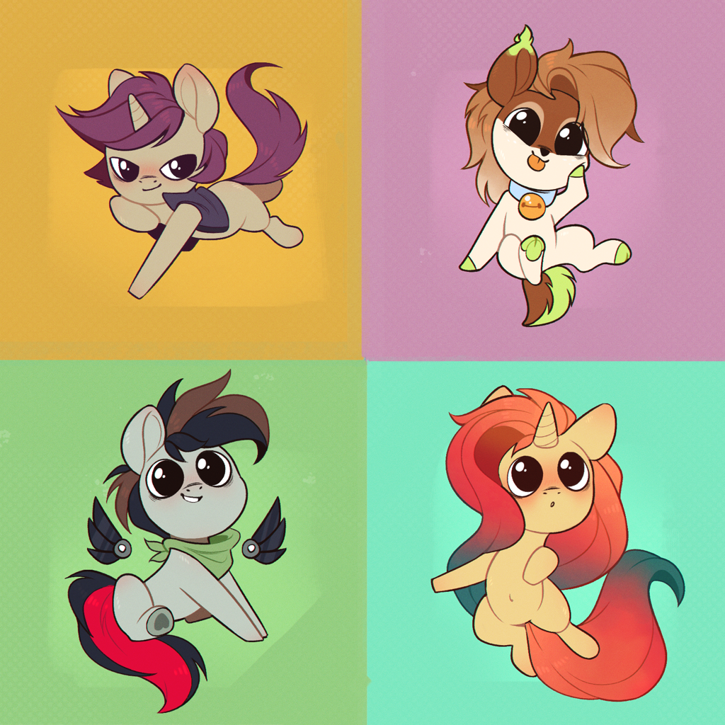 #3060172 - safe, artist:rexyseven, oc, oc only, oc:#, oc:lavrushka, oc ...