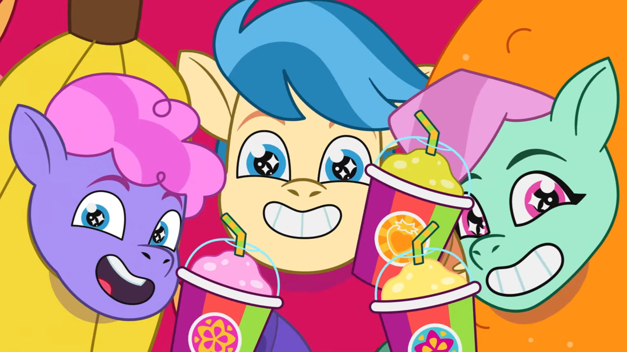 #3060200 - safe, screencap, minty skylark, ollie north, sugarpuff lilac ...